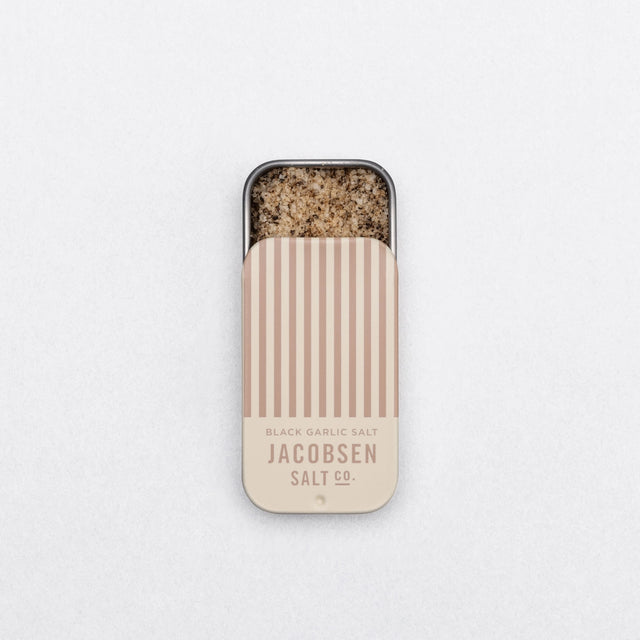 Jacobsen Salt Co. Infused Black Garlic Sea Salt – Evergreen Outpost Co.