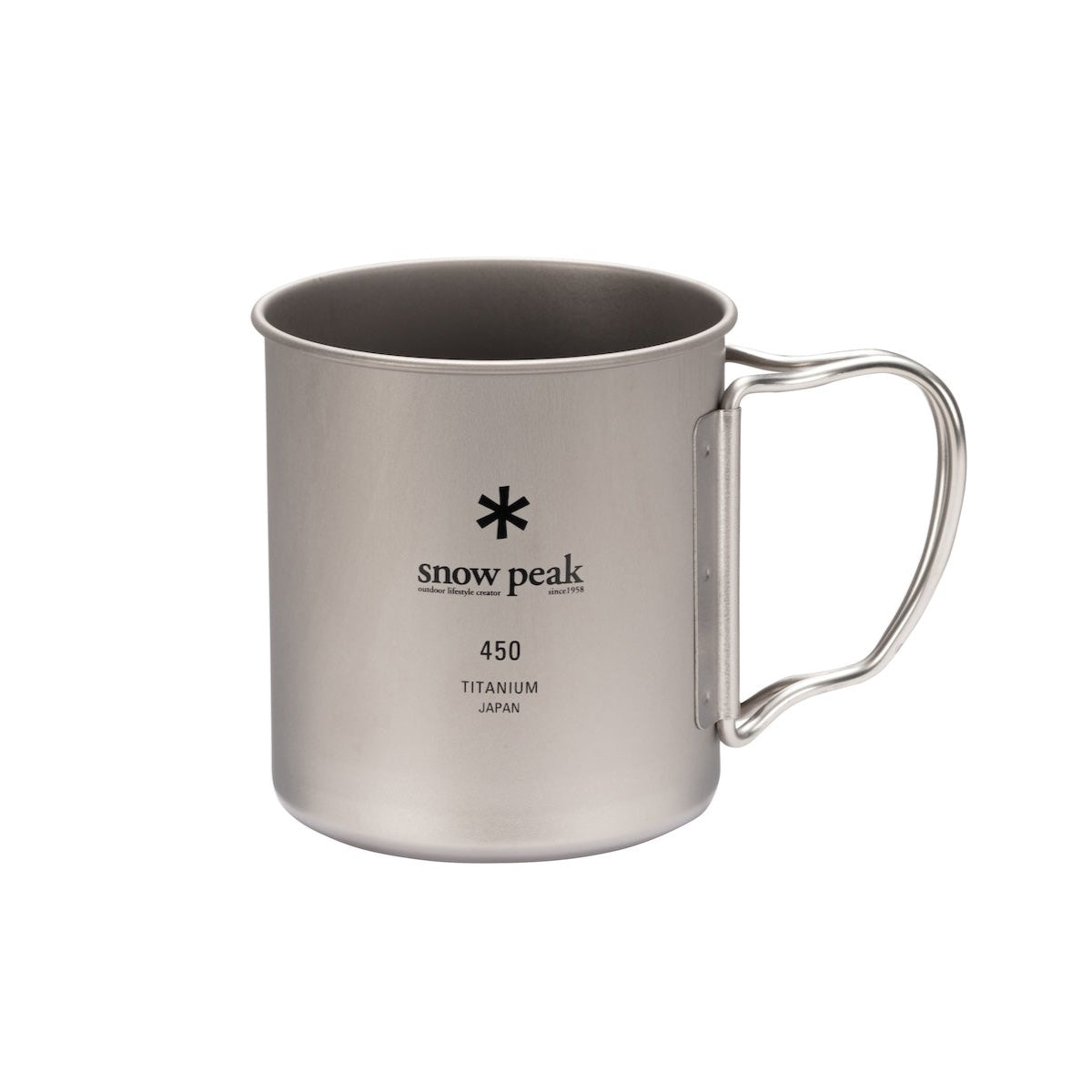 Snow Peak Titanium Ti-Single 450 Cup – Evergreen Outpost Co.