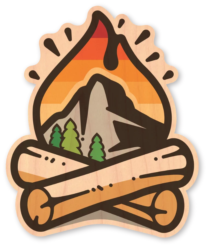Campfire Mountains – Evergreen Outpost Co.