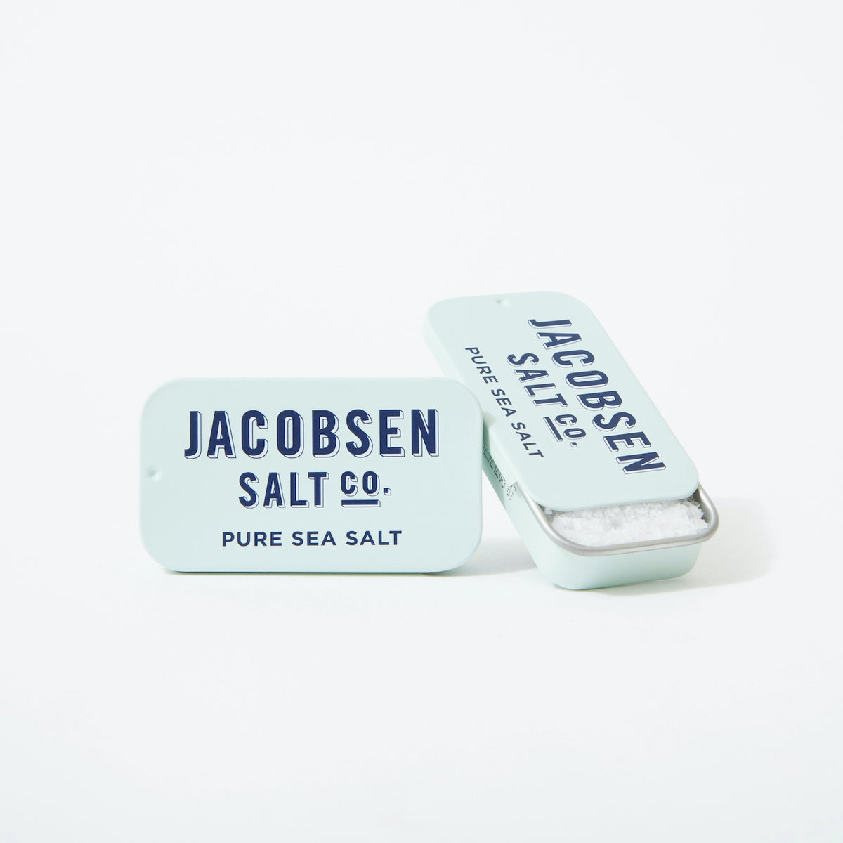 Jacobsen Salt Co. Kosher Sea Salt Slide Tin – Evergreen Outpost Co.